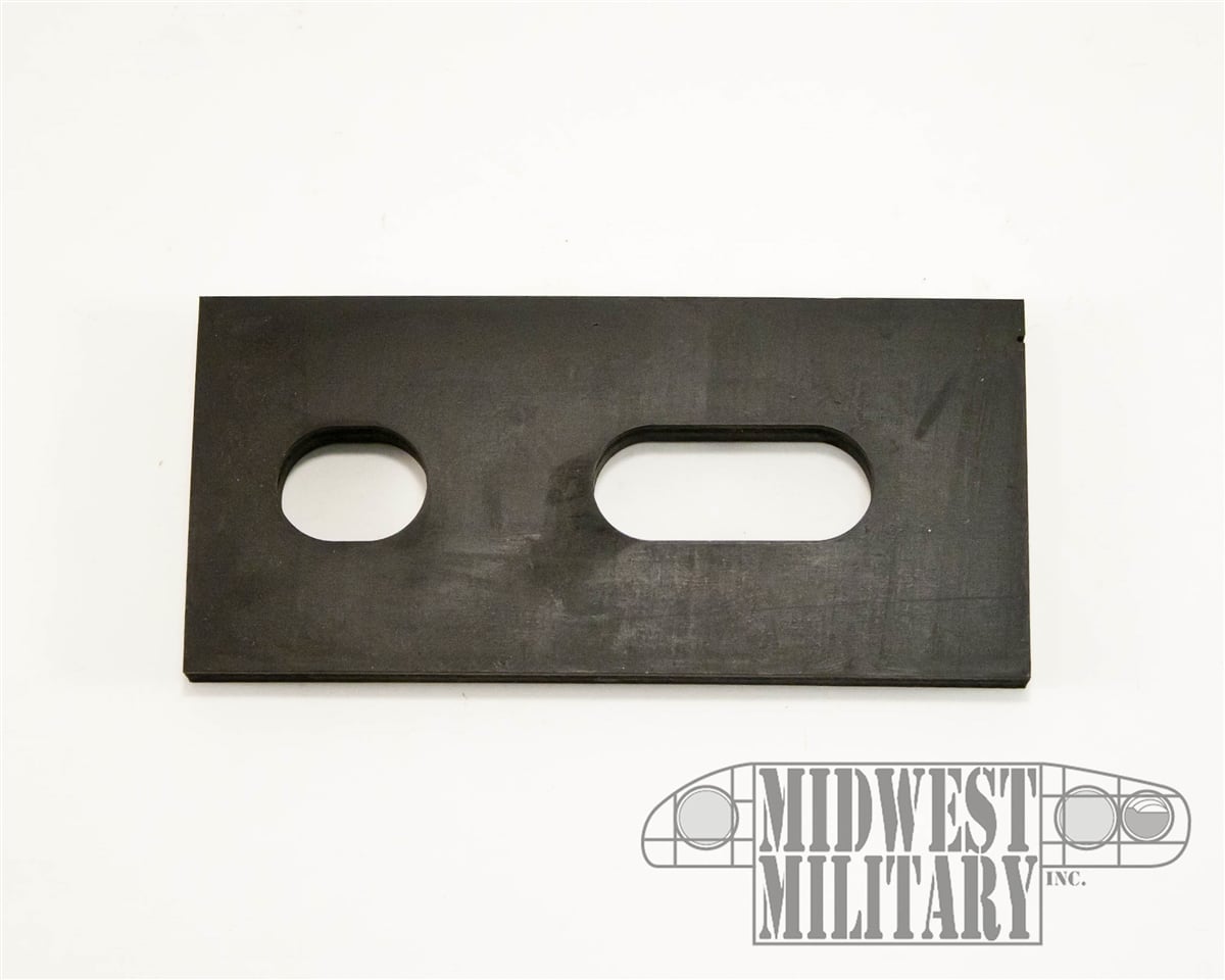 CARGO BOX, MOUNTING PAD, RECTANGLE