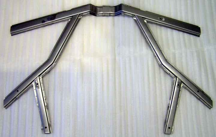 HAT CHANNEL, FRONT FLOOR, M38, CJ2A, CJ3A, JEEP, MIDWEST MILITARY
