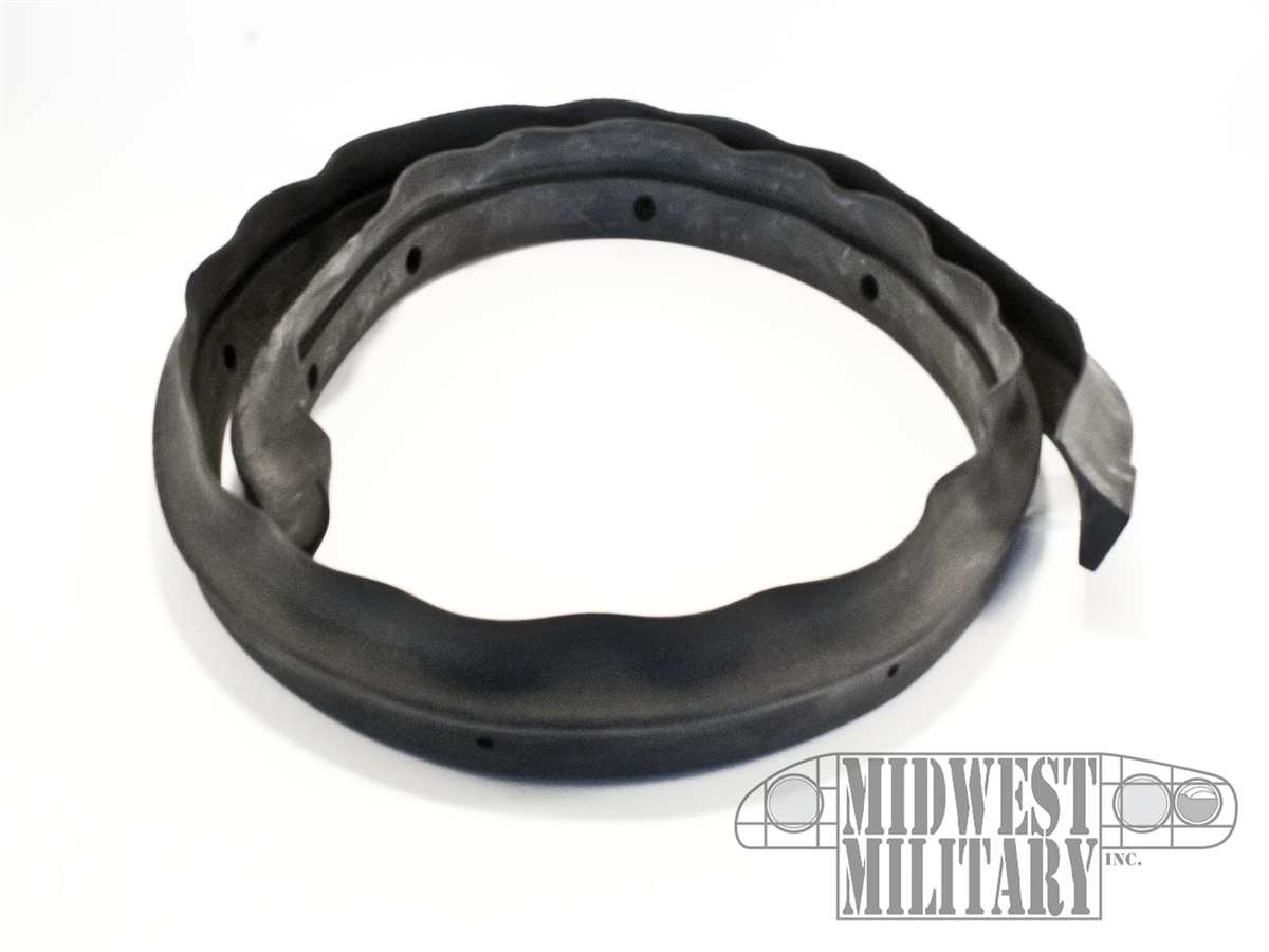 WINDSHIELD, COWL SEAL, RUBBER, M38, JEEP, MIDWEST MILITARY