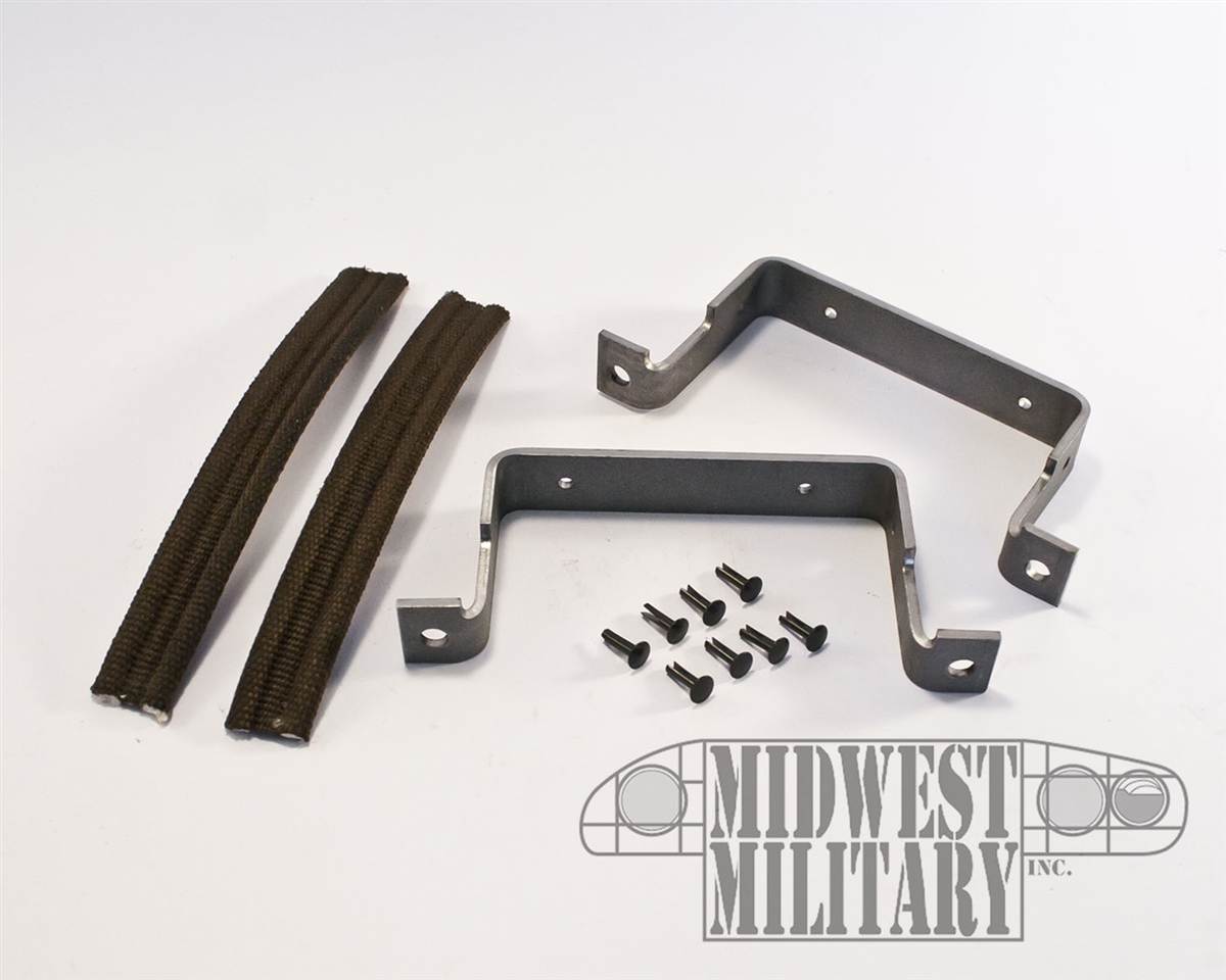WINDSHIELD REST, KIT, M38A1, JEEP, MIDWEST MILITARY