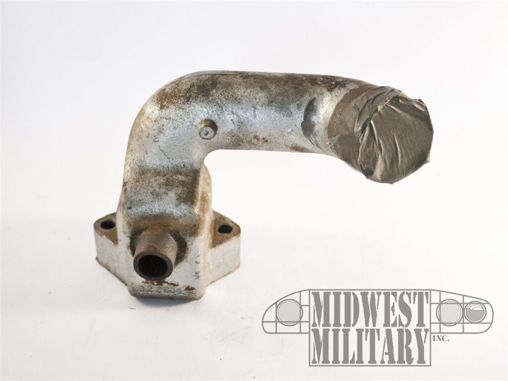 WATER OUTLET ELBOW, WWII TRUCKS, WC DODGE PARTS, MIDWEST MILITARY